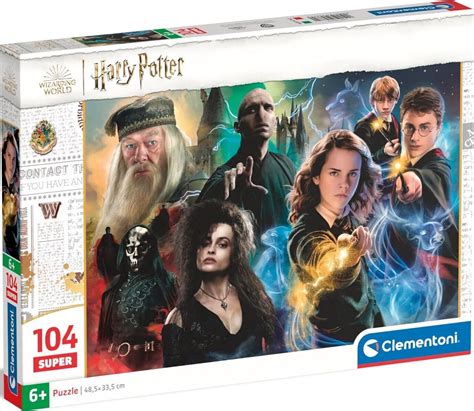 Детски пъзел Clementoni от 104 части Хари Потър вариант 3 Супер