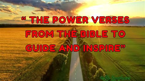 Powerful Verses From The Bible To Guide And Inspire Youtube