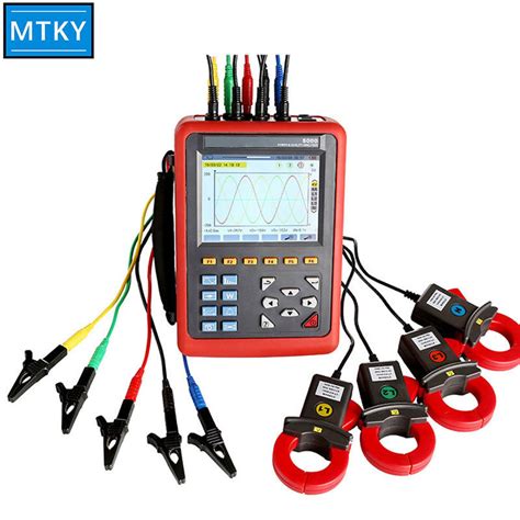 Three Phase Power Quality Analyzer With Digital 3 Phase Power Analyzer Current Sensor Power