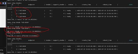 drop dnode fqdn port 的方式始终失败 · issue 22083 · taosdata tdengine · github