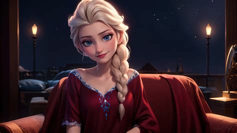 Elsa Wallpaper 4k Ai Art Frozen Concept Art