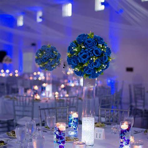Quinceanera Centerpieces Blue