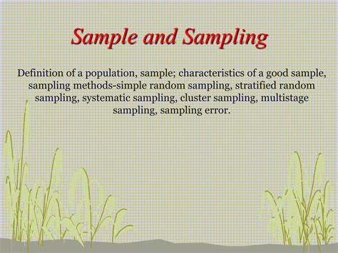 Chapter2samplingpptx