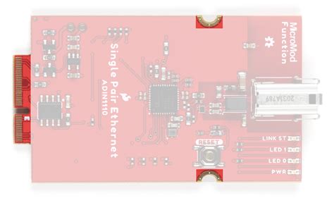 Micromod Single Pair Ethernet Function Board Adin1110 Hookup Guide Sparkfun Learn