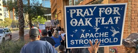 Destruction Of Indigenous Sacred Site At Oak Flat Halted By Recent