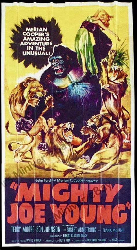 Mighty Joe Young 1949 Best Movie Posters Movie Posters Vintage