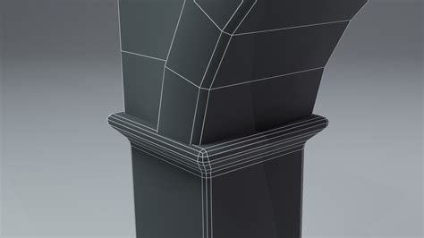 3d Model Old Stone Arch Low Poly Game Ready Turbosquid 2175771