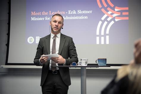 Civilminister Erik Slottner Diskuterade Digitalisering Och Ai Hos Gk Geelmuyden Kiese