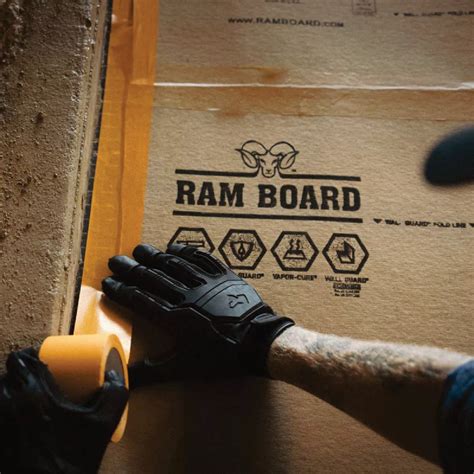 Ram Board Edge Tape 2 12 In W X 180 Ft L Floor Protection Tape