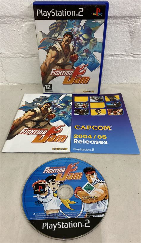 Capcom Fighting Jam Ps2 Pal Complete Vgc Manual Bonus Capcom