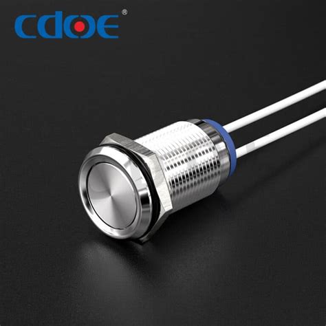 China Manufacturer 10amp 16mm Pushbutton Switches Cdoe Pushbutton