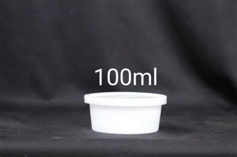 100ml Pp Plastic Container In Disposable Plastic Food Containers At Rs 190piece In Rajkot