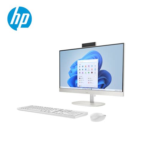 HP Cr D FHD All In One Desktop PC Shell White Ryzen U GB GB SSD ATI