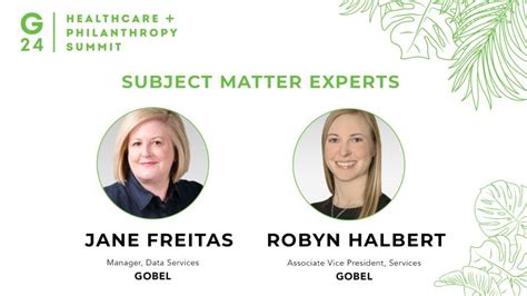 Jane Freitas Bcre On Linkedin Gobelsummit Healthcare Philanthropy G24