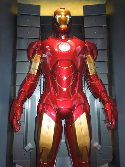 Iron Man Mark Iv Suit On Display Original Film Costumes And Props On
