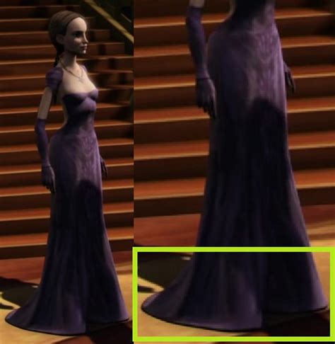 Star Wars The Clone Wars Padme Purple Gown Padme Amidala Lake Dress