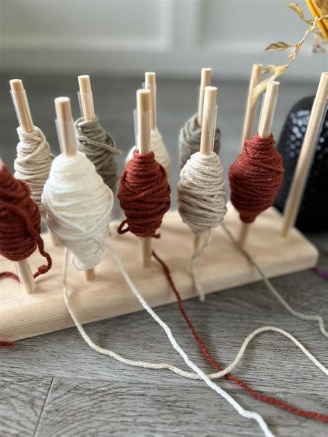 Yarn Bobbin Holder Knitting And Crochet Colorwork Etsy