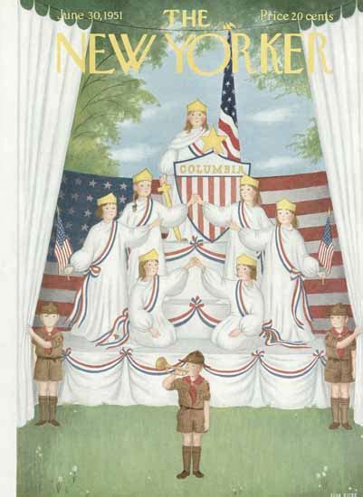 Edna Eicke The New Yorker 1951 06 30 Copyright Mad Men Art Vintage Ad Art Collection