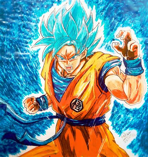 Super Saiyan Goku Dragon Ball Z By Itzfahimhasan On Deviantart