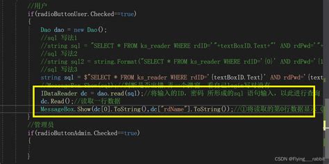 Vs2019，c，mysql创建图书管理系统2（登录功能实现）面朝星海我心澎湃 源码 Csdn博客