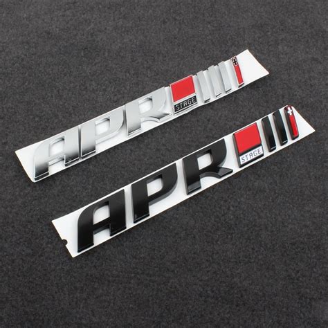 Vw Audi Sticker Apr Modified Car Logo Apr Modified Car Logo Decoration