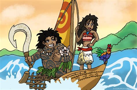 Moana How Far Ill Go Ghibli Style By Juggernaut Art On Deviantart