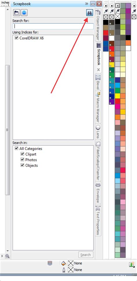 my screen s different from manual and help coreldraw graphics suite x6