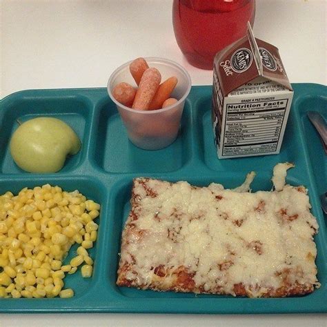 Pizza Day With Lessons From The Minivan School Cafeteria Food School