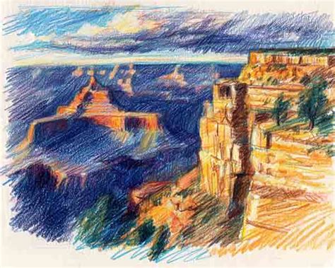 Grand Canyon National Park Drawings And Illustrations