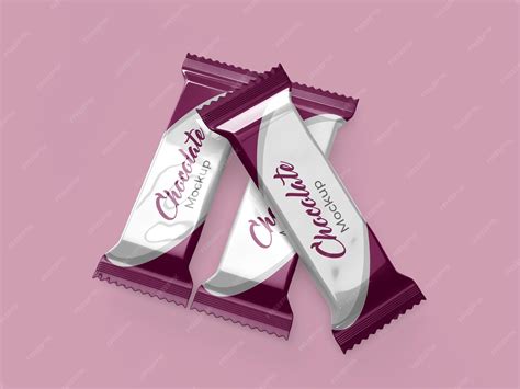 Premium Psd Chocholate Pack Or Packaging Design Mockup
