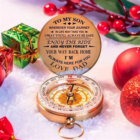 Portable Vintage Compass To Son Dad Daughter Flip Vicedeal