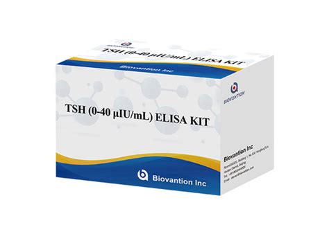 Thyrotropin Tsh Elisa Test Thyroid Stimulating Hormone Test