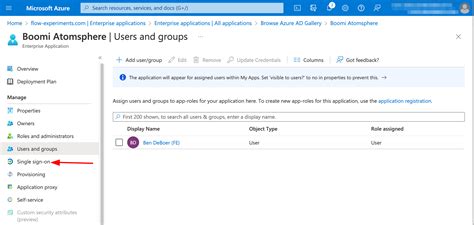Article Configuring Atomsphere Single Sign On Sso With Ms Azure