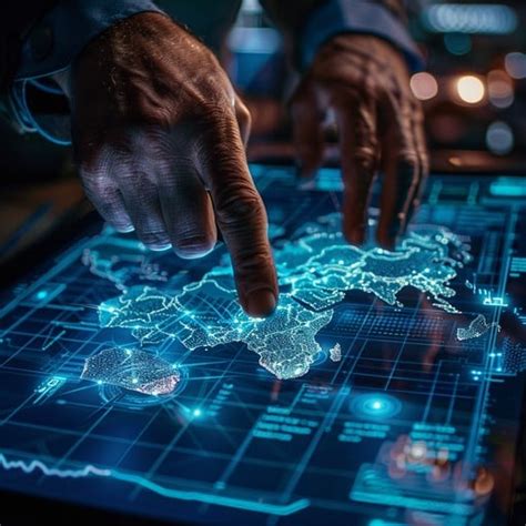 Free Interactive Digital Map Image Technology Innovation Map Download At Stockcake