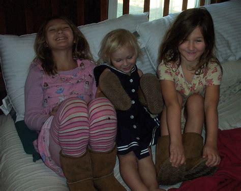 Girls In Boots Snuggling Together With Their Cool New Ugg Flickr