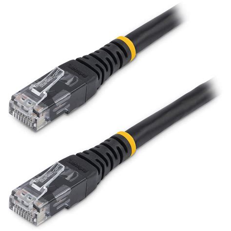 Startech Cat 6 Ethernet Patch Cable 6 Black C6patch6bk Bandh