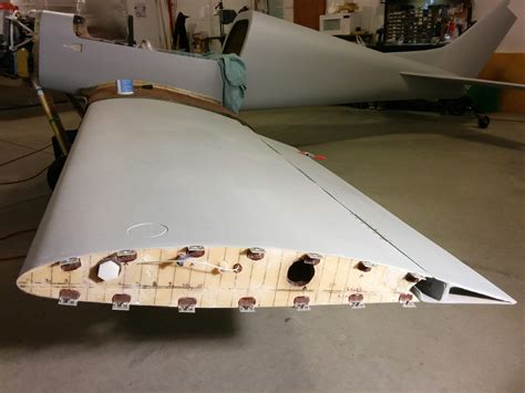 Vision Aircraft Construction Cochrane Alberta Canada Fiberglass Wing