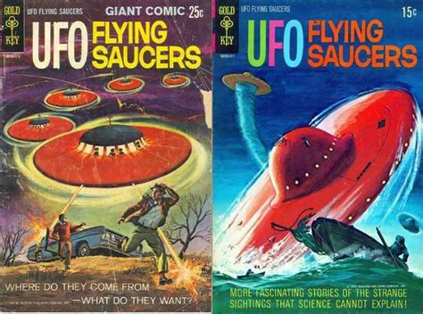 Ufo Comics From The 1950s Comics Ufo Flying Saucer
