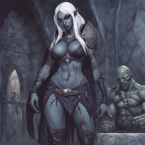 Drow Sexy Captured By An Orc By Sybi76 On Deviantart