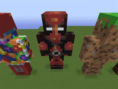 Statue Of Deadpool Minecraft Map
