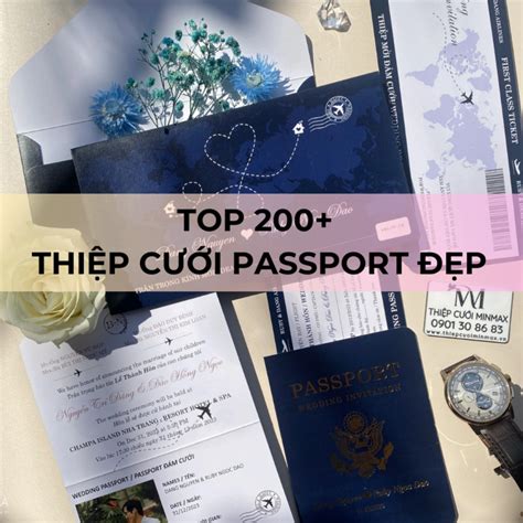Top 200 Thiệp Cưới Passport đẹp Thiệp Cưới Minmax