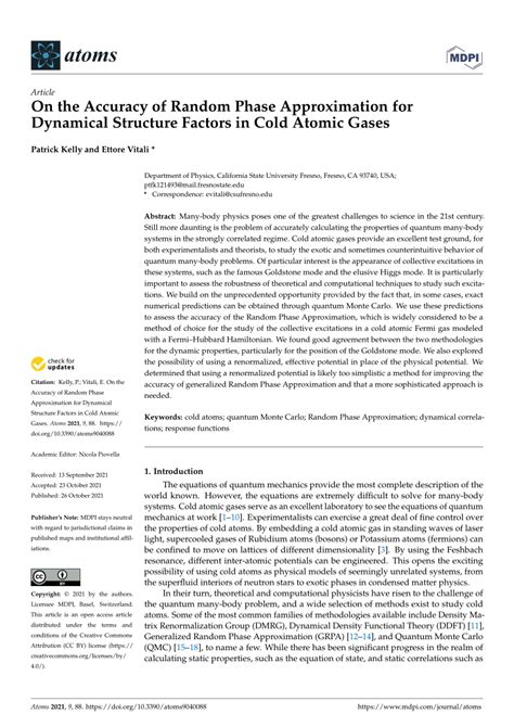 pdf on the accuracy of random phase approximation for dynamical