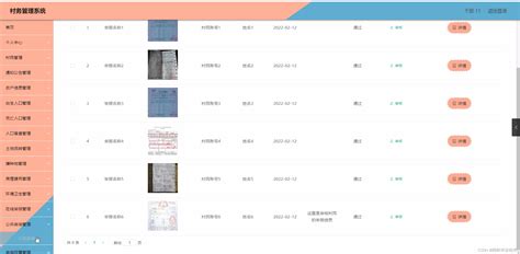 村务管理系统 源码 开题 村委管理系统 csdn博客