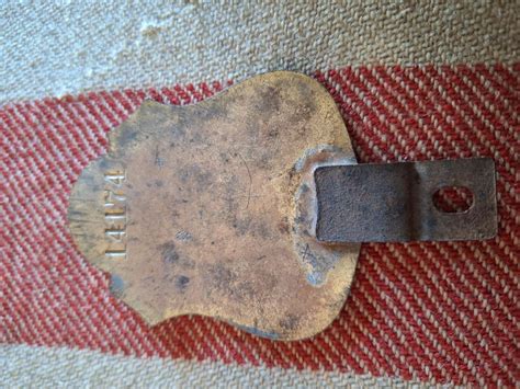 Vintage License Plate Topper Member Buckeye State Sheriffs Association