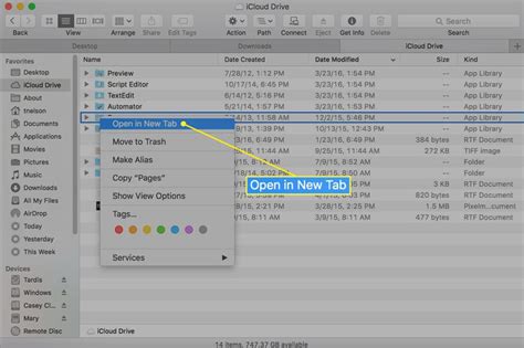 Using The Finder On Your Mac