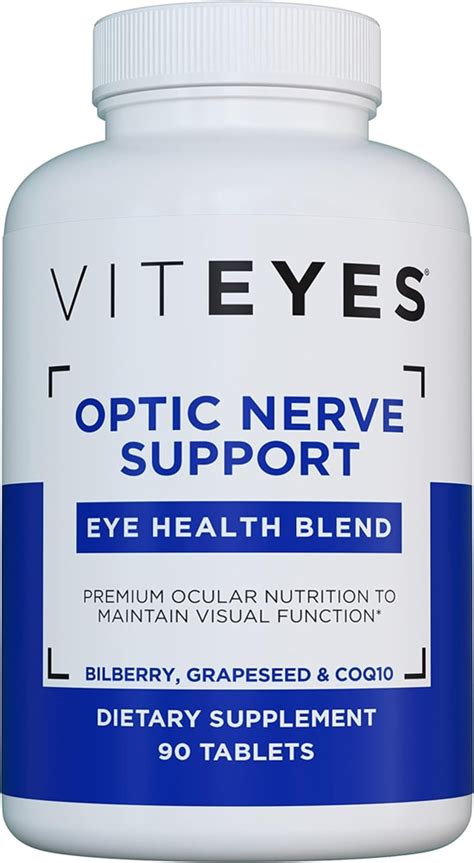 Viteyes Optic Nerve Support 90 Tablets Vitacost