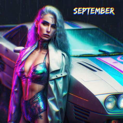 Synthwave Beauty 2023 Calendar I Thought Id Make A Calendar For