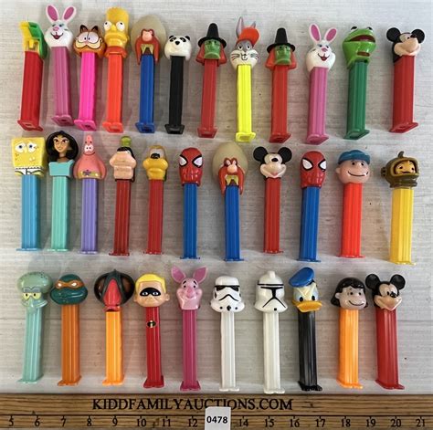 Qty Of Pez Dispensers Incl Bugz Bunny Spiderman Etc See All Pics