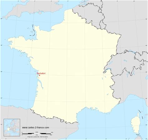 Carte De Rochefort Situation Géographique Et Population De Rochefort