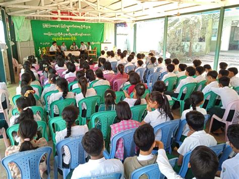 သန်လျင်၌ လူငယ်စကားဝိုင်းဆွေးနွေးပွဲ ကျင်းပ Myanmarnationalpost
